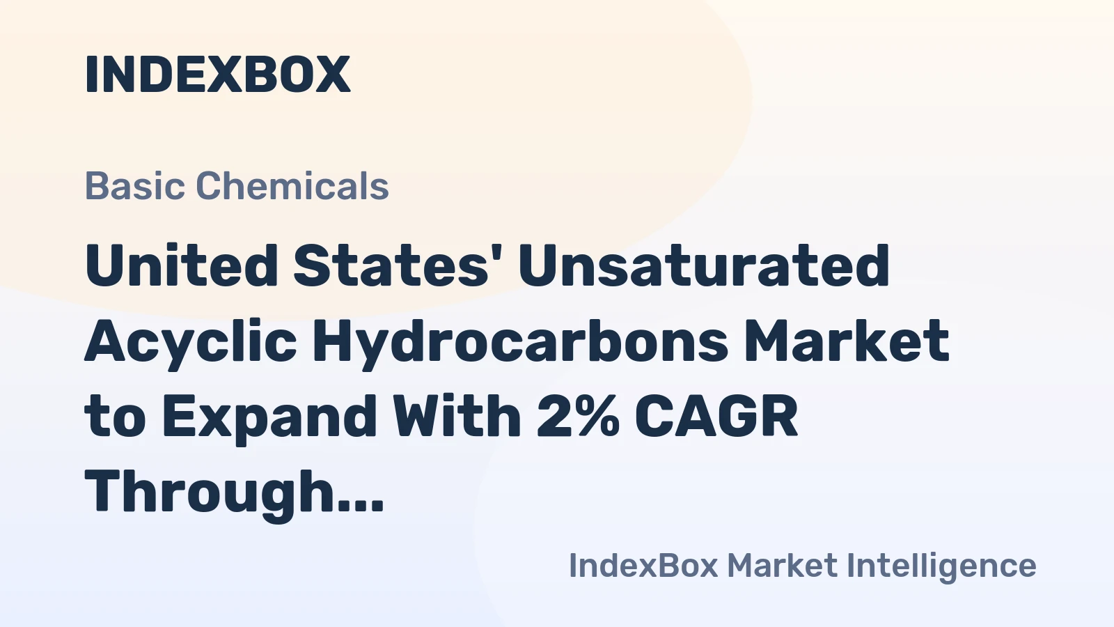 United States' Unsaturated Acyclic Hydrocarbons Market to Expand With 2% CAGR Through 2035