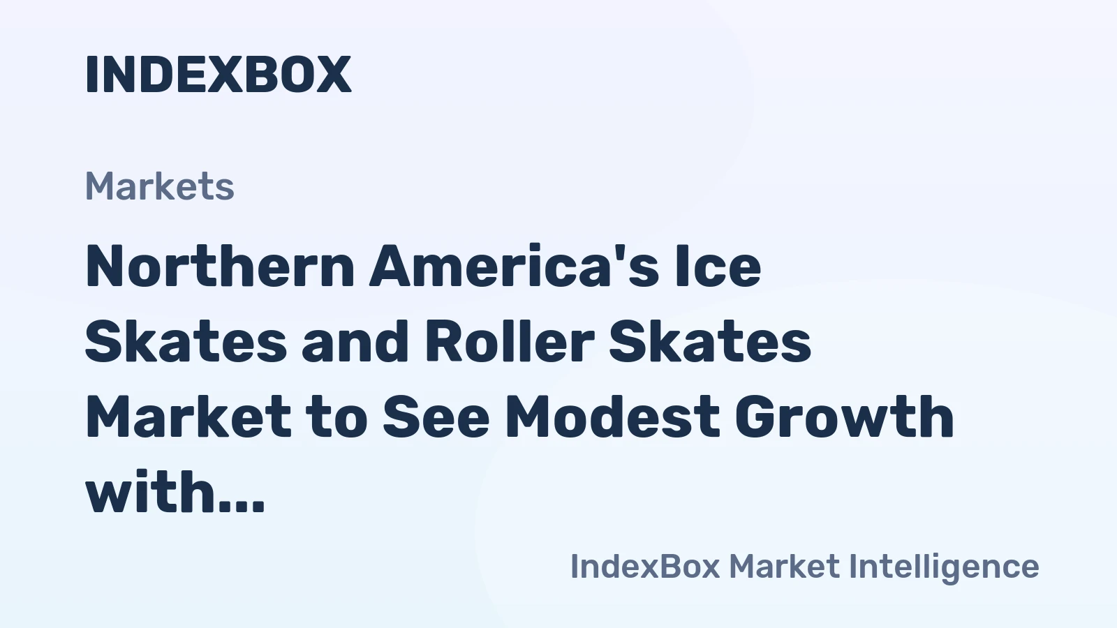 Northern America's Ice Skates and Roller Skates Market to See Modest Growth with CAGR of +0.6%