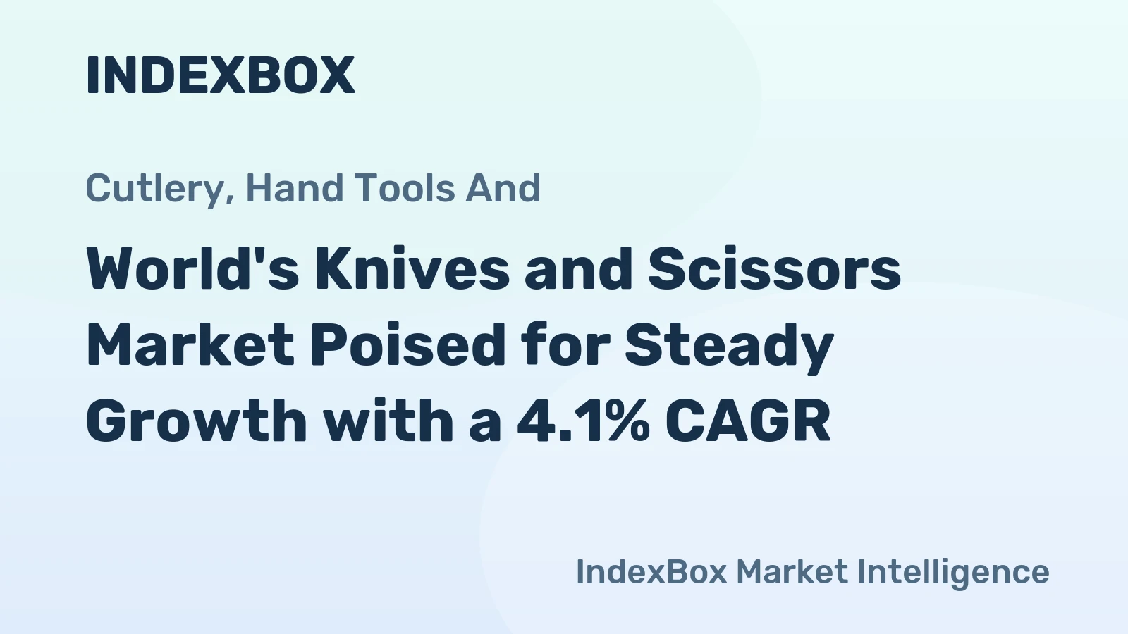 World's Knives and Scissors Market Poised for Steady Growth with a 4.1% CAGR