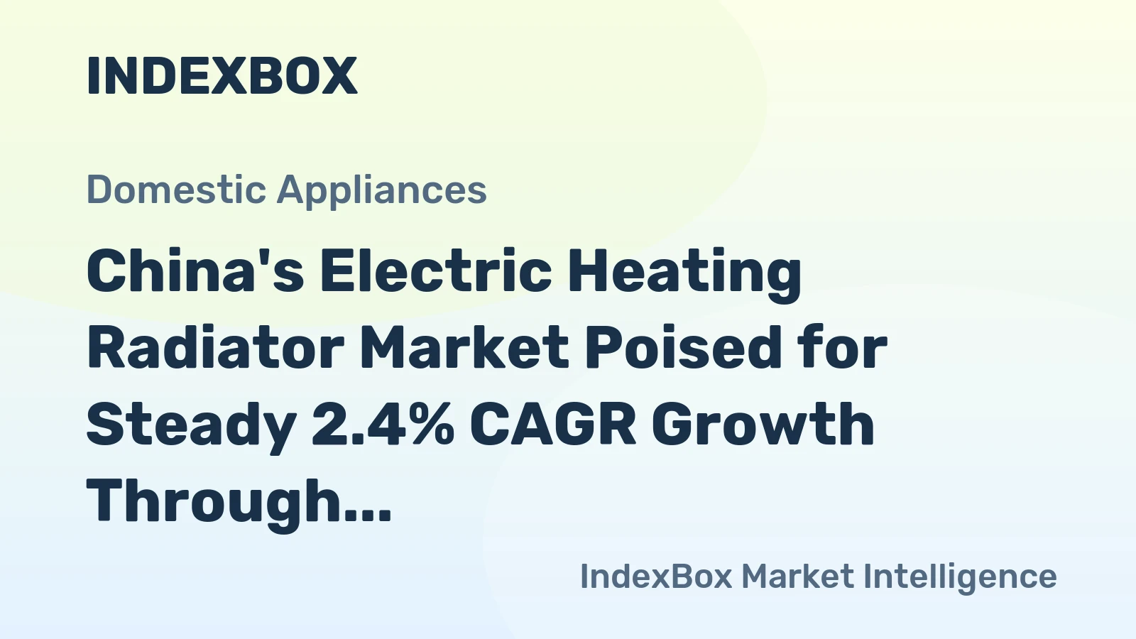 China's Electric Heating Radiator Market Poised for Steady 2.4% CAGR Growth Through 2035
