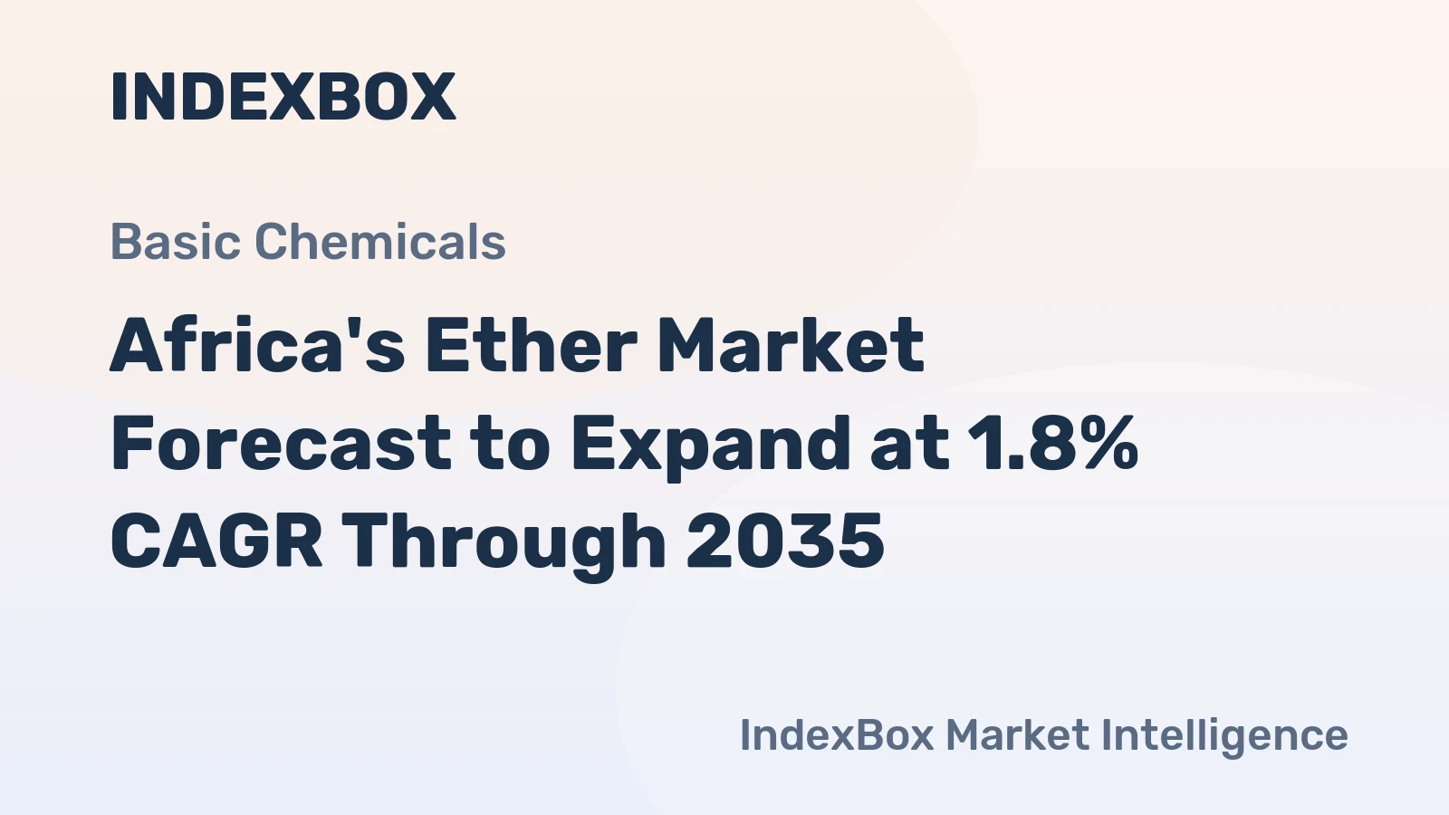 Africa's Ether Market Forecast to Expand at 1.8% CAGR Through 2035