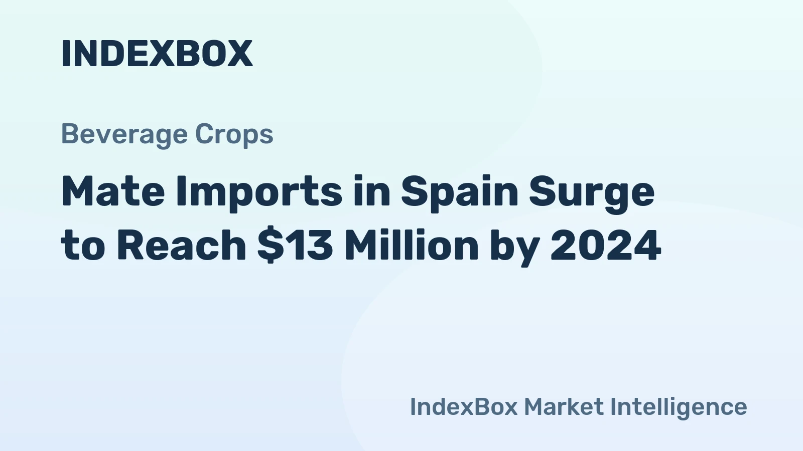 Mate Imports in Spain Surge to Reach $13 Million by 2024