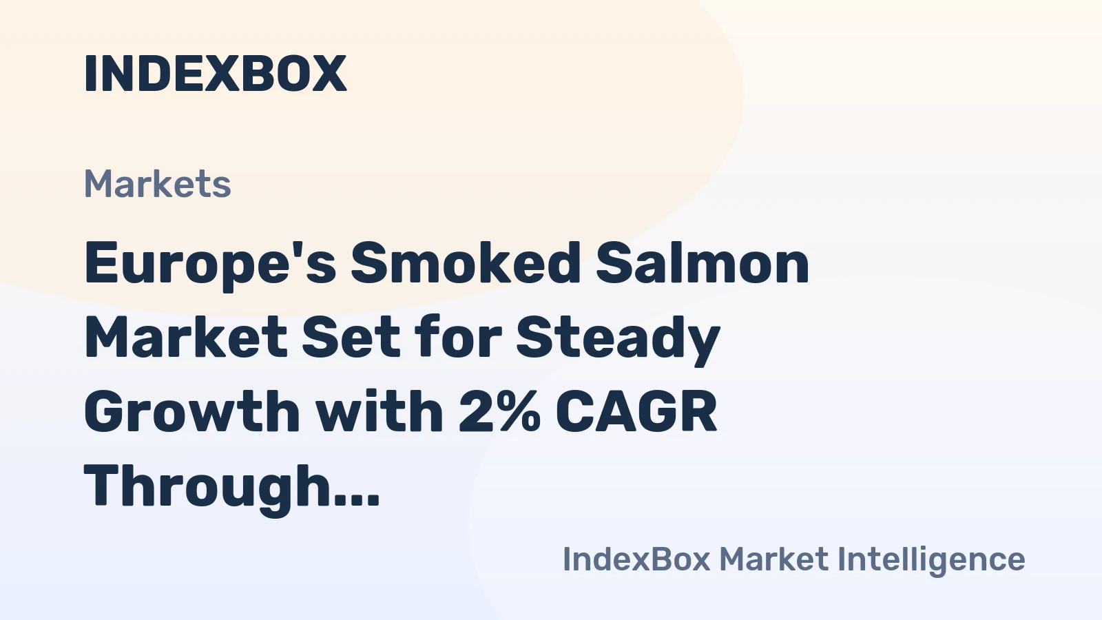 Europe's Smoked Salmon Market Set for Steady Growth with 2% CAGR Through 2035