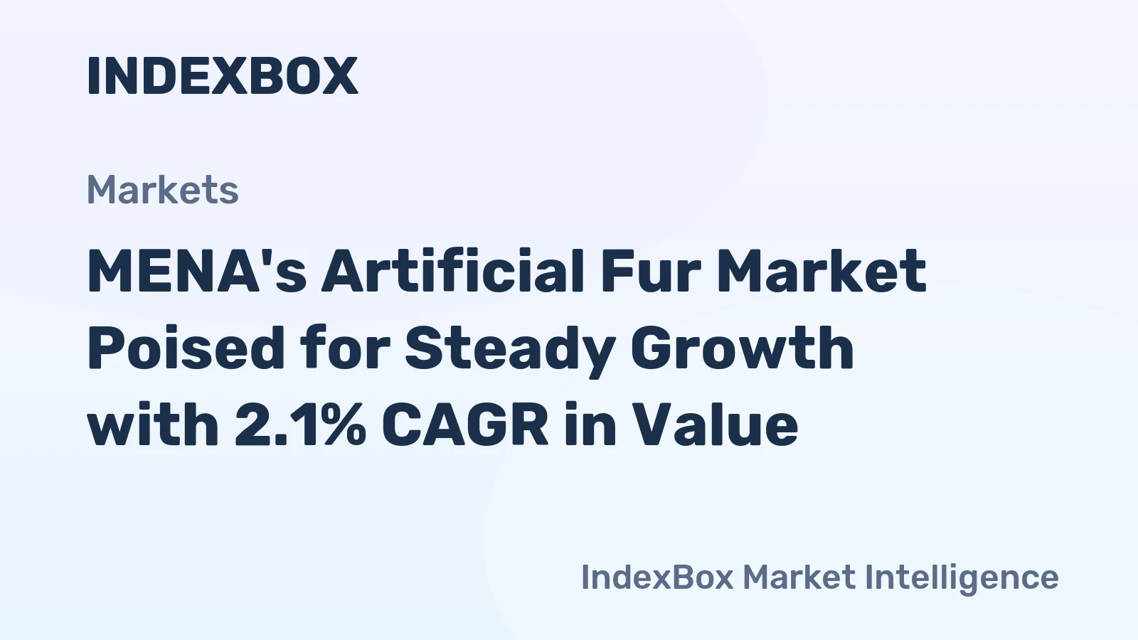 MENA's Artificial Fur Market Poised for Steady Growth with 2.1% CAGR in Value