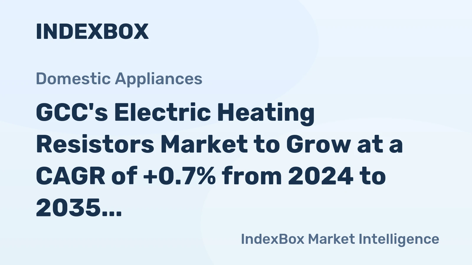 GCC's Electric Heating Resistors Market to Grow at a CAGR of +0.7% from 2024 to 2035, Reaching $93M