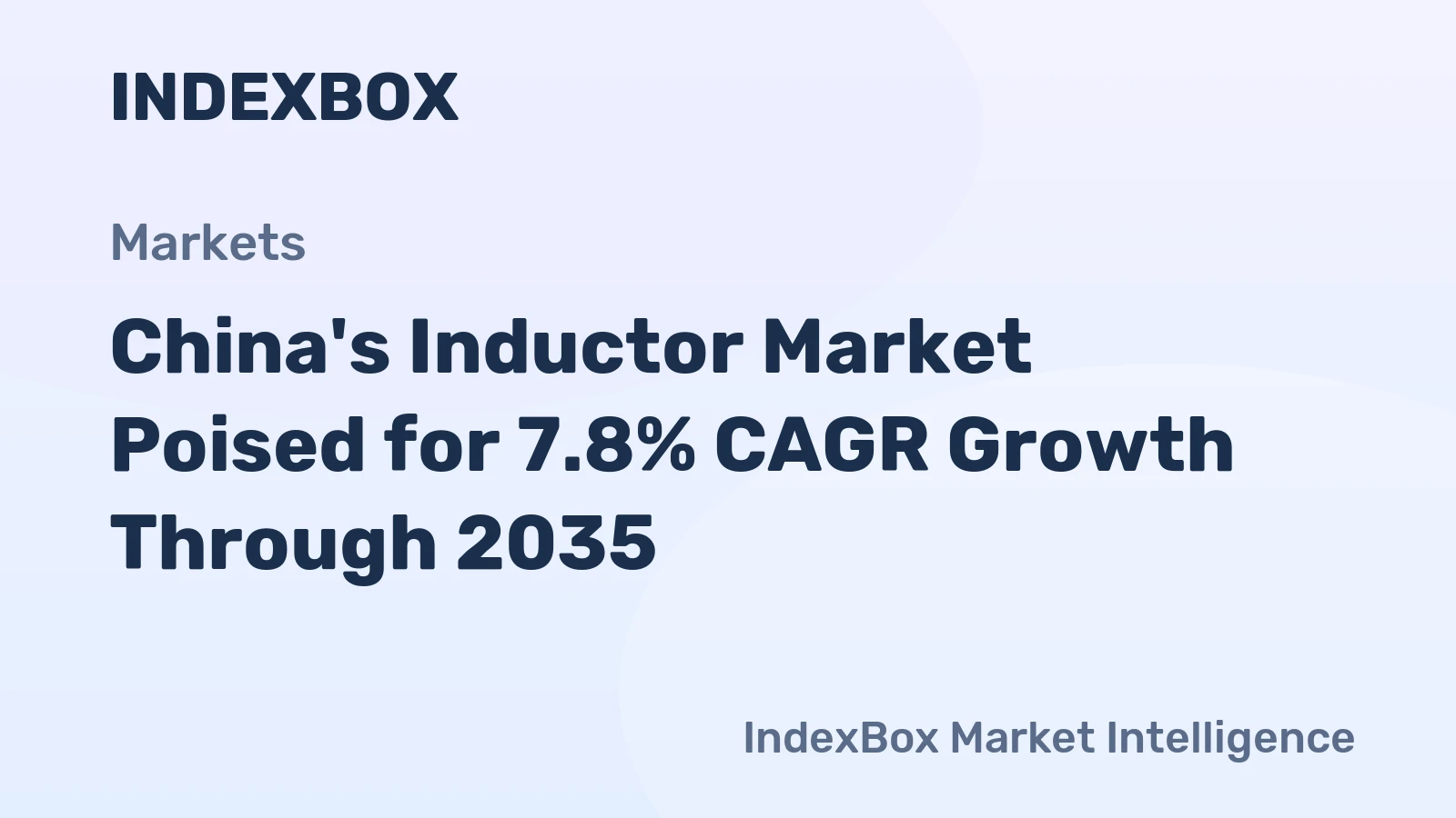 China's Inductor Market Poised for 7.8% CAGR Growth Through 2035