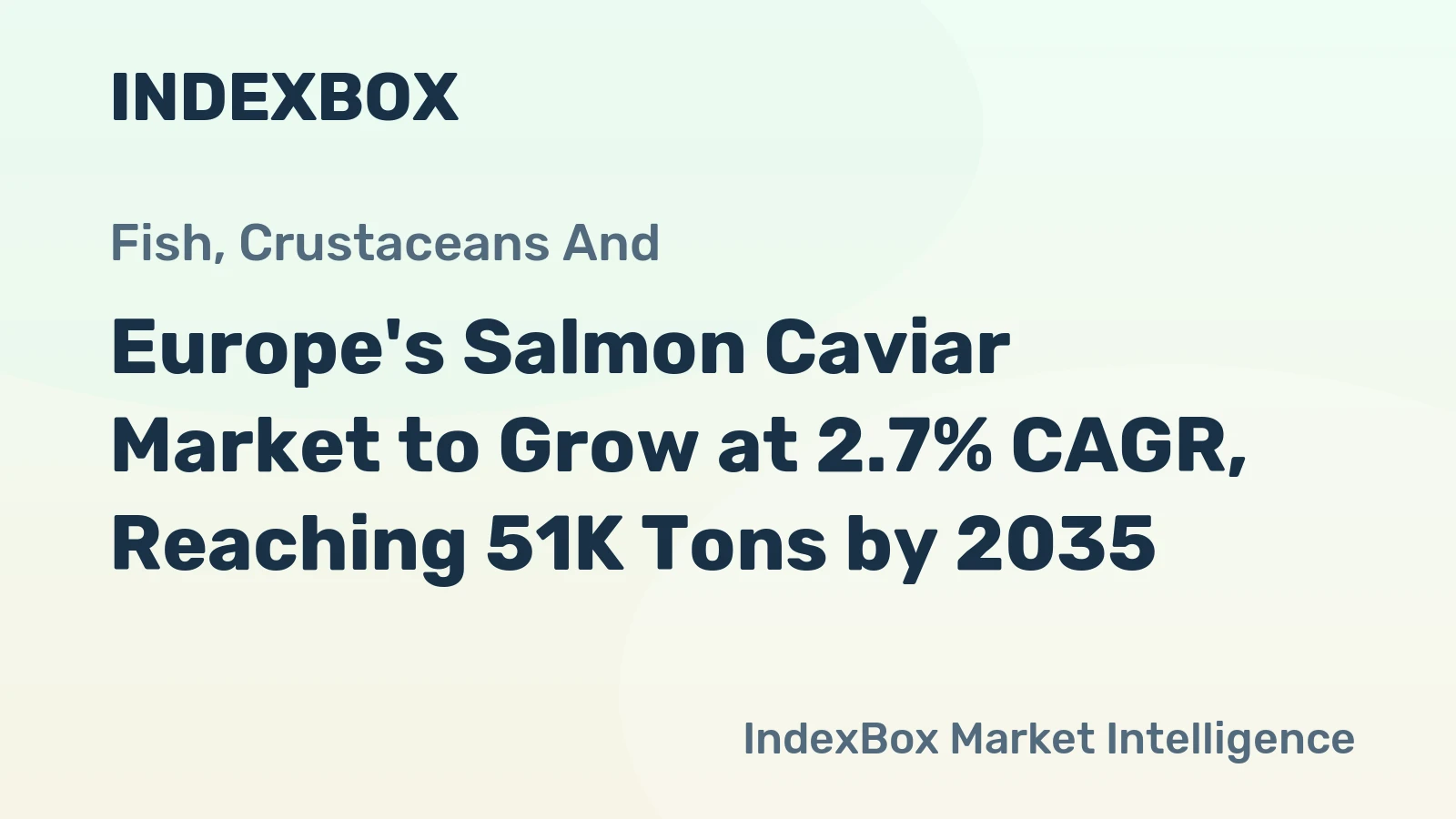 Europe's Salmon Caviar Market to Grow at 2.7% CAGR, Reaching 51K Tons by 2035