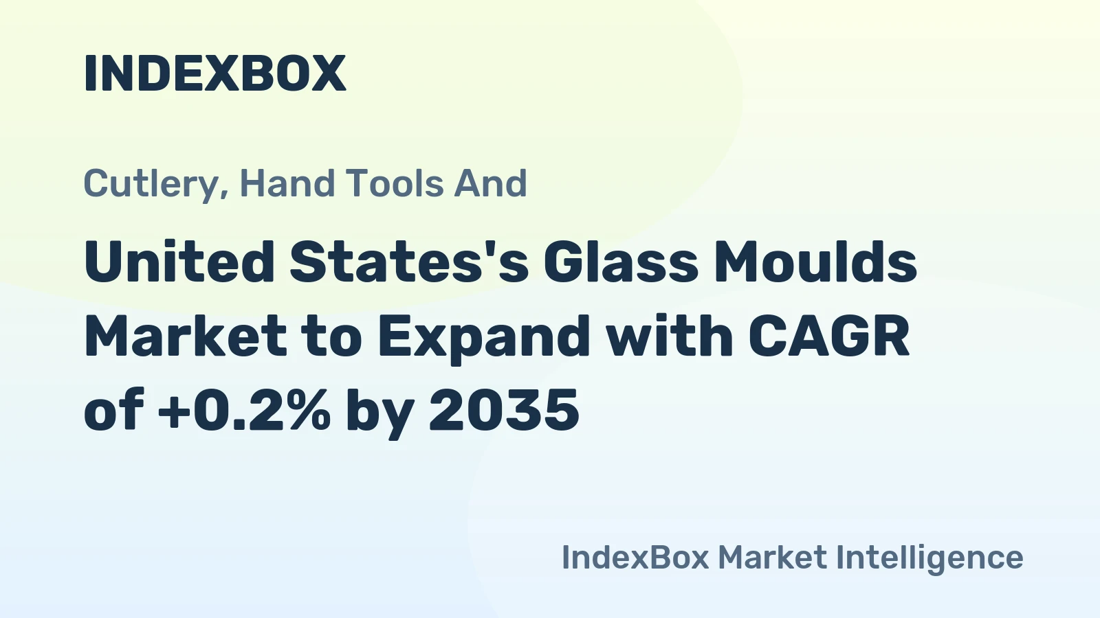 United States's Glass Moulds Market to Expand with CAGR of +0.2% by 2035