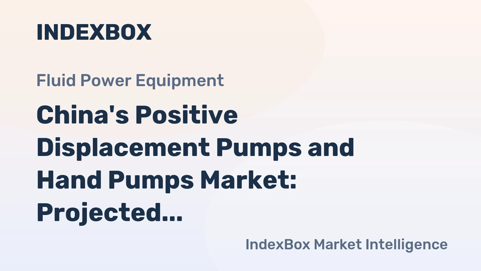 China's Positive Displacement Pumps and Hand Pumps Market: Projected to Reach 1.6B Units and $45B by 2035