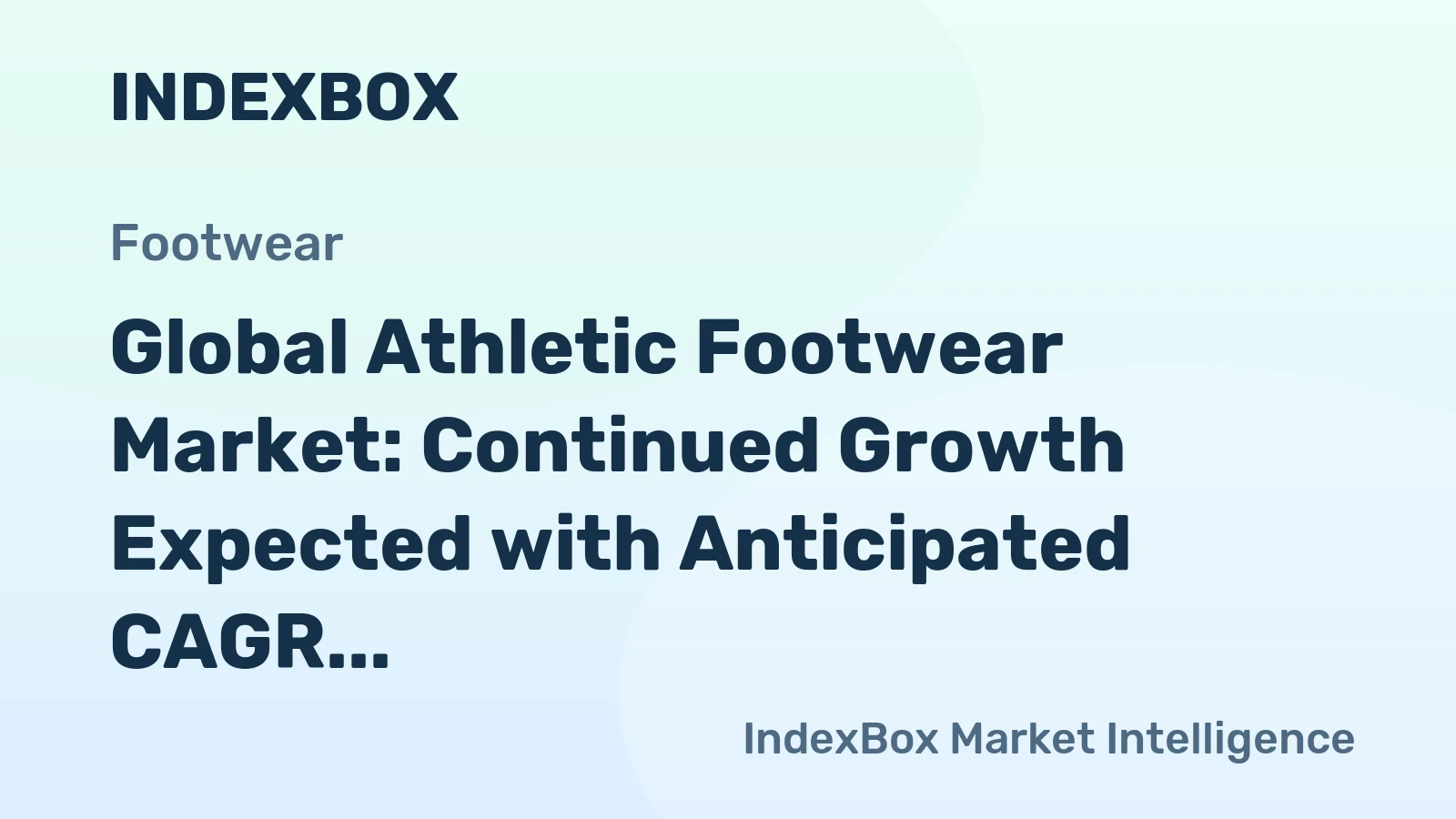 Global Athletic Footwear Market: Continued Growth Expected with Anticipated CAGR of +0.7%