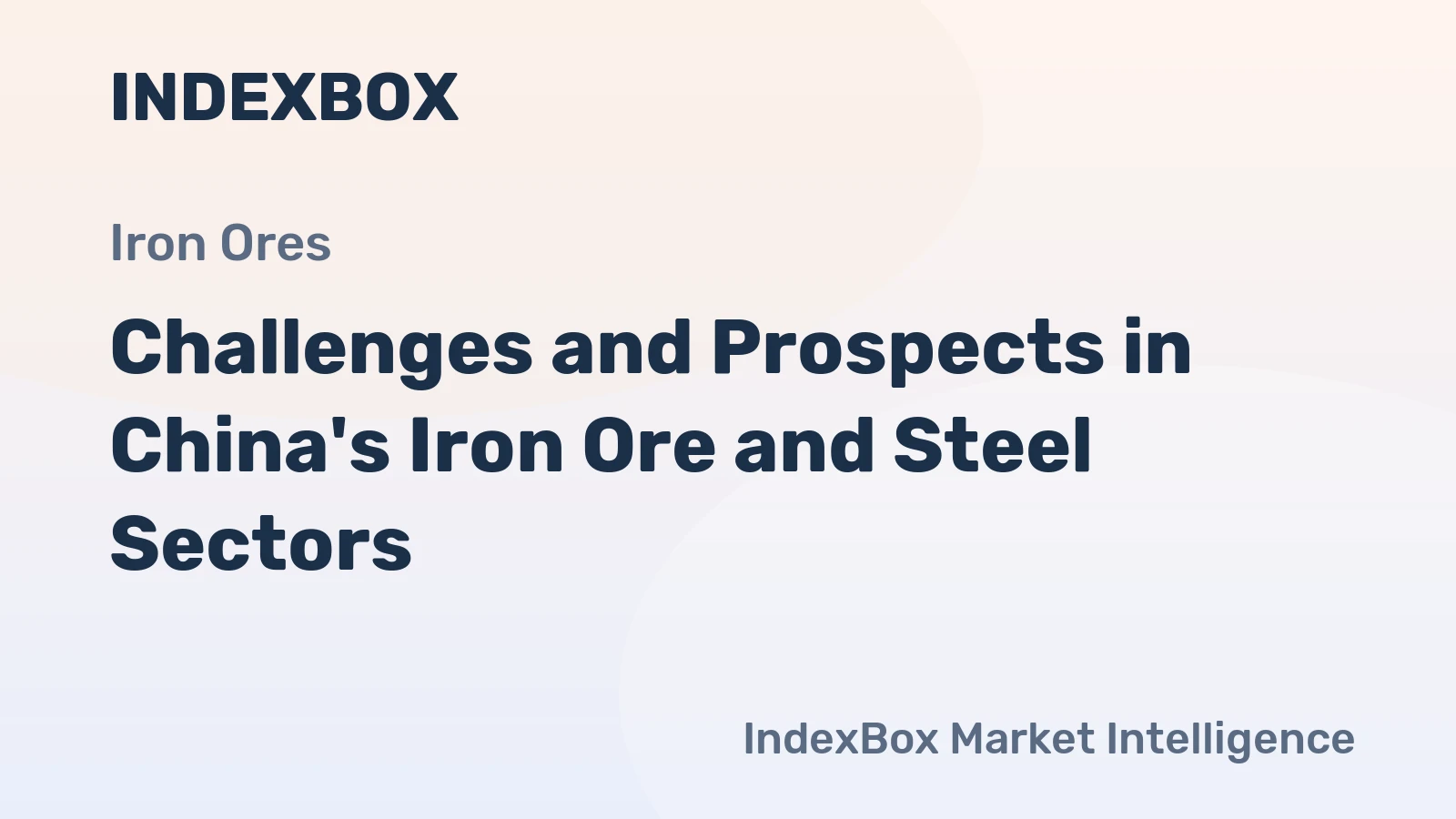 Challenges and Prospects in China's Iron Ore and Steel Sectors