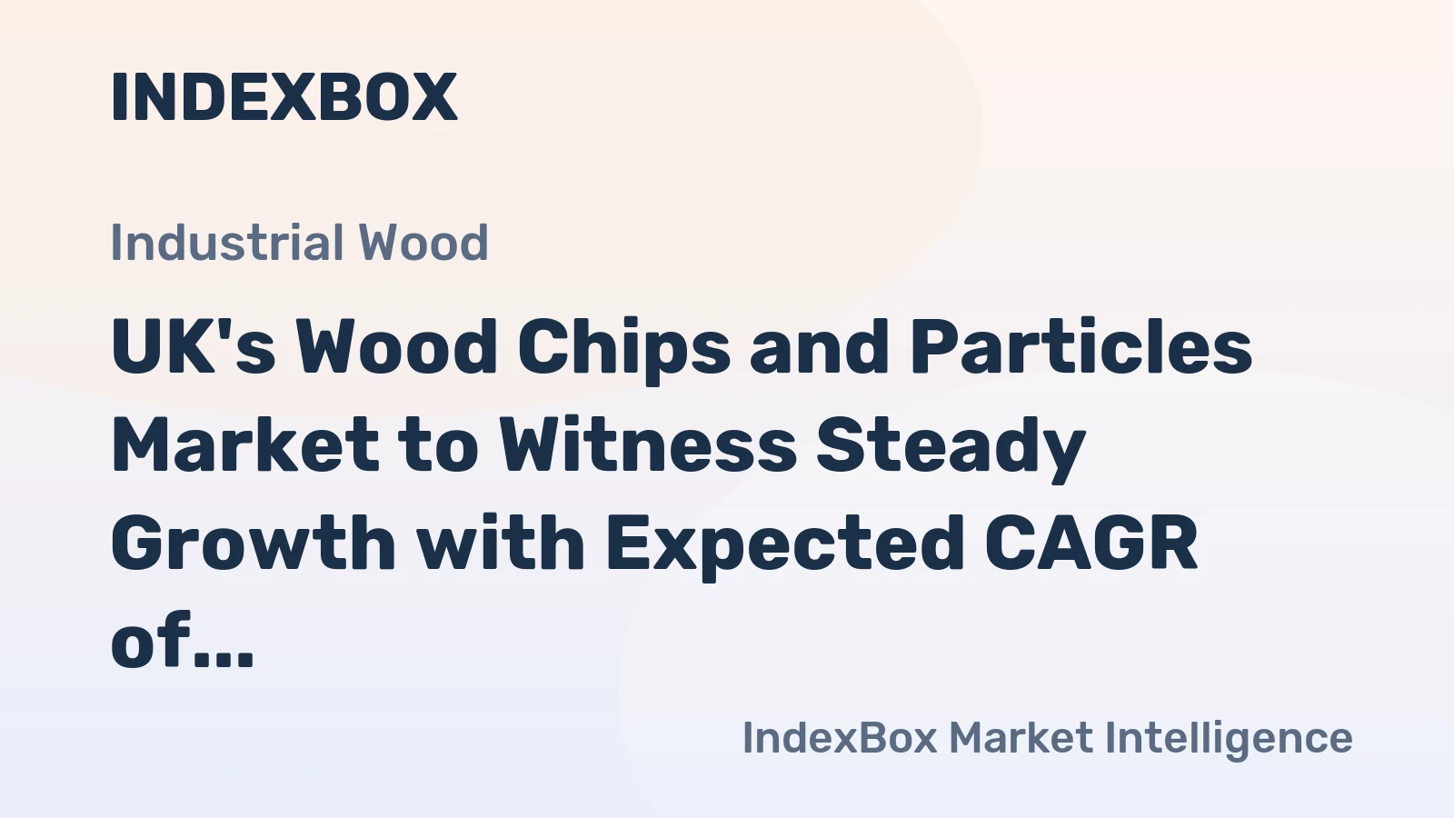 UK's Wood Chips and Particles Market to Witness Steady Growth with Expected CAGR of +3.2% from 2024 to 2035
