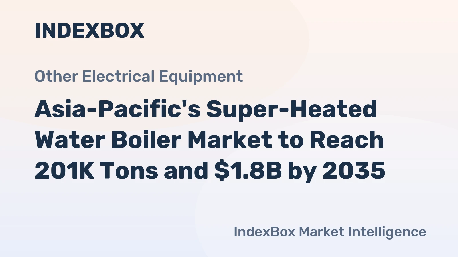 Asia-Pacific's Super-Heated Water Boiler Market to Reach 201K Tons and $1.8B by 2035