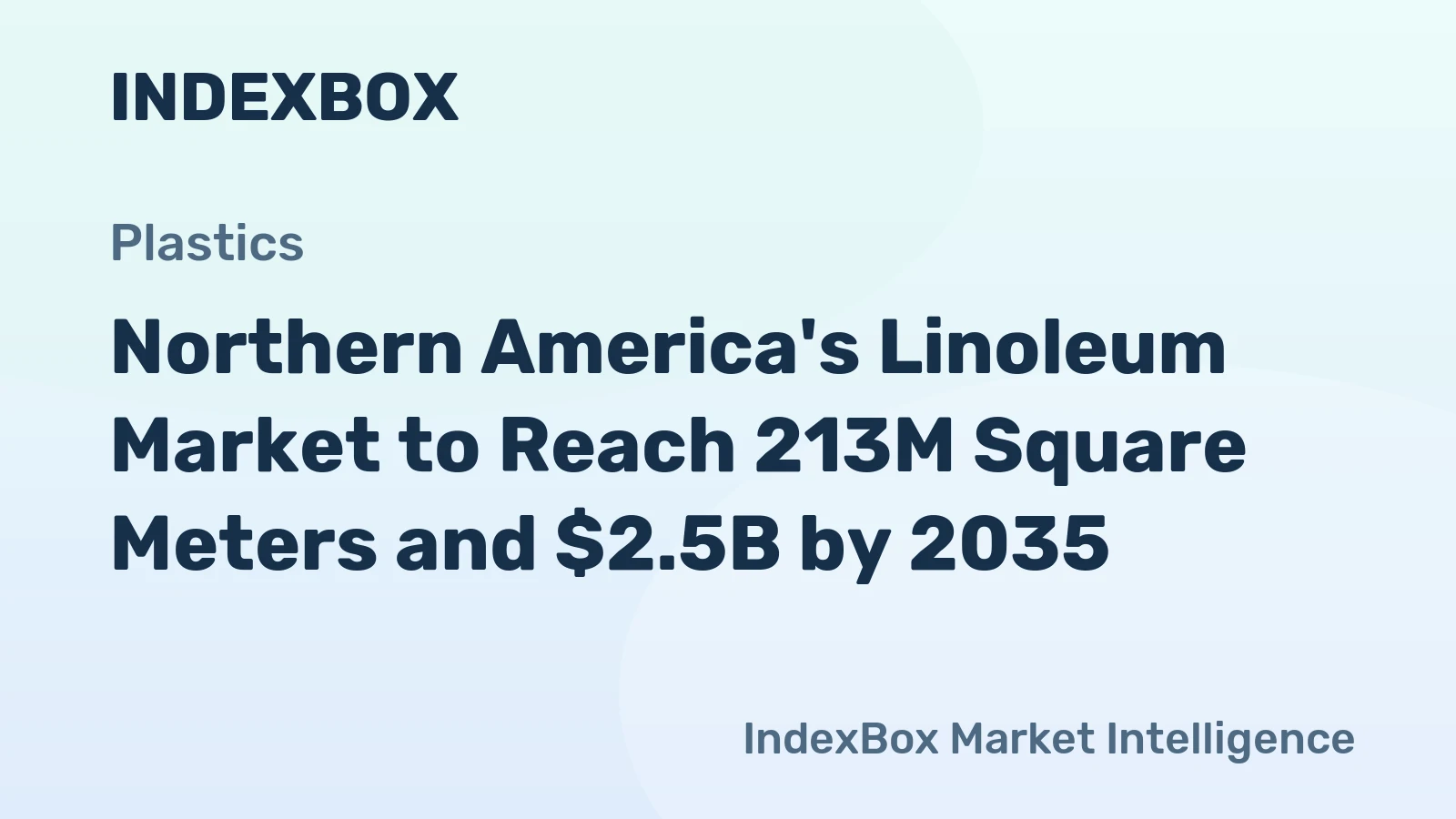 Northern America's Linoleum Market to Reach 213M Square Meters and $2.5B by 2035