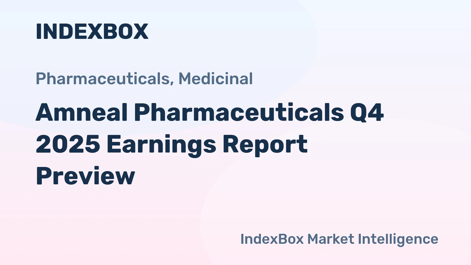 Amneal Pharmaceuticals Q4 2025 Earnings Report Preview