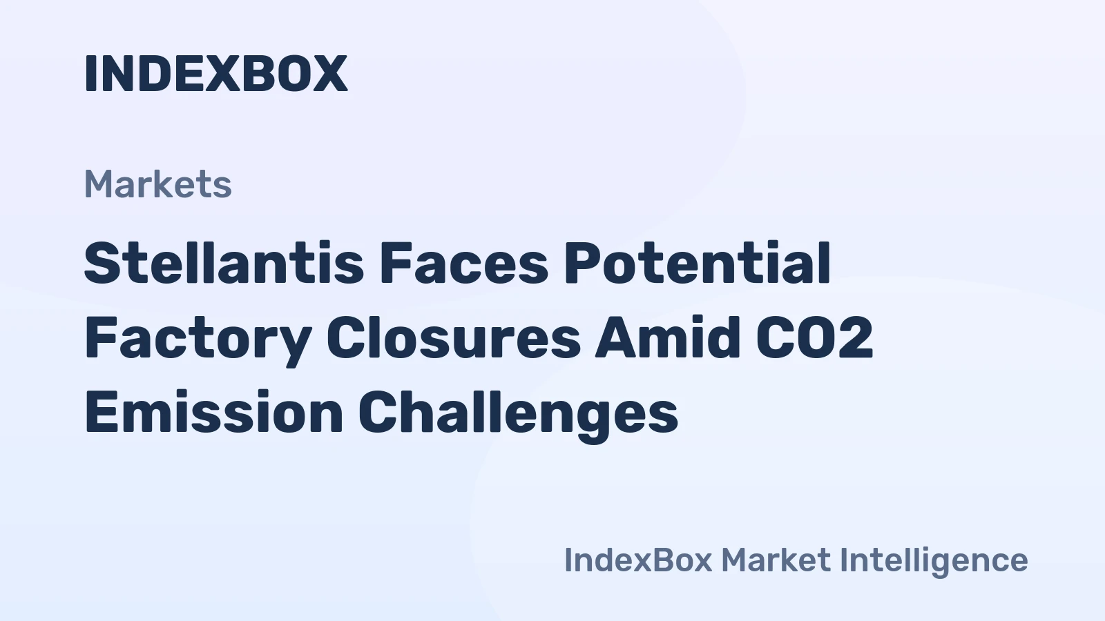 Stellantis Faces Potential Factory Closures Amid CO2 Emission Challenges