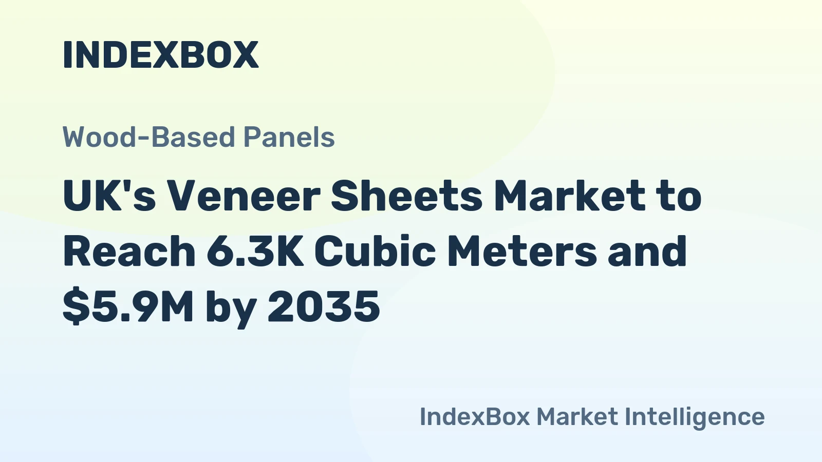 UK's Veneer Sheets Market to Reach 6.3K Cubic Meters and $5.9M by 2035