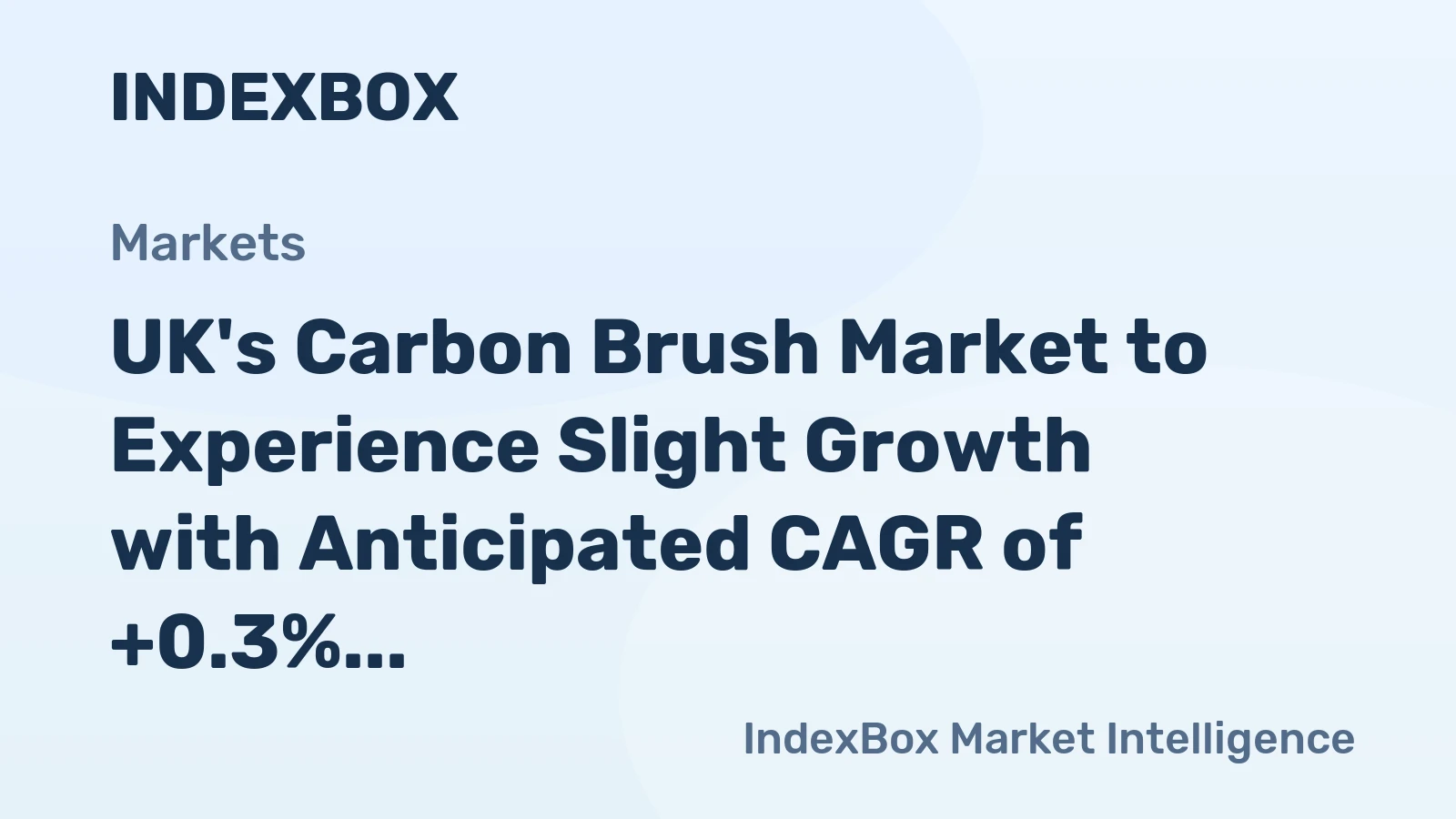 UK's Carbon Brush Market to Experience Slight Growth with Anticipated CAGR of +0.3% from 2024 to 2035