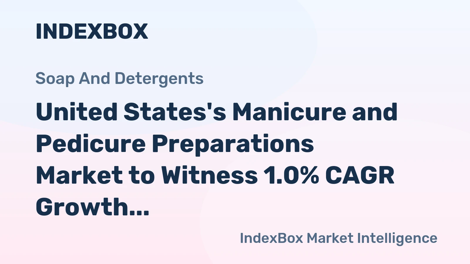 United States's Manicure and Pedicure Preparations Market to Witness 1.0% CAGR Growth Through 2035