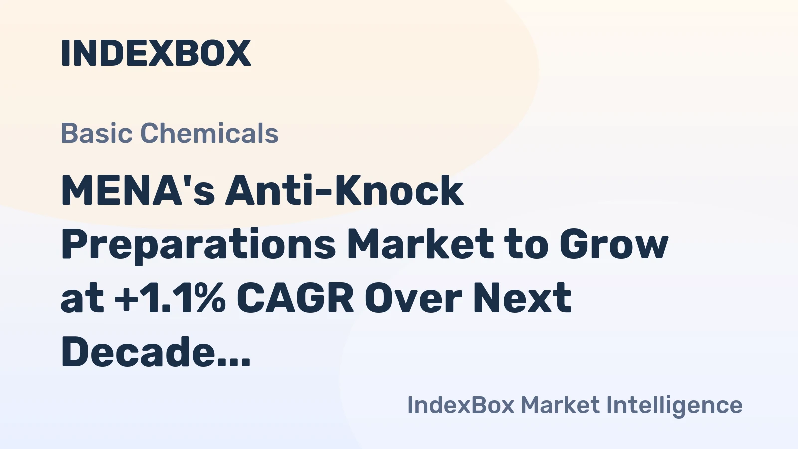 MENA's Anti-Knock Preparations Market to Grow at +1.1% CAGR Over Next Decade