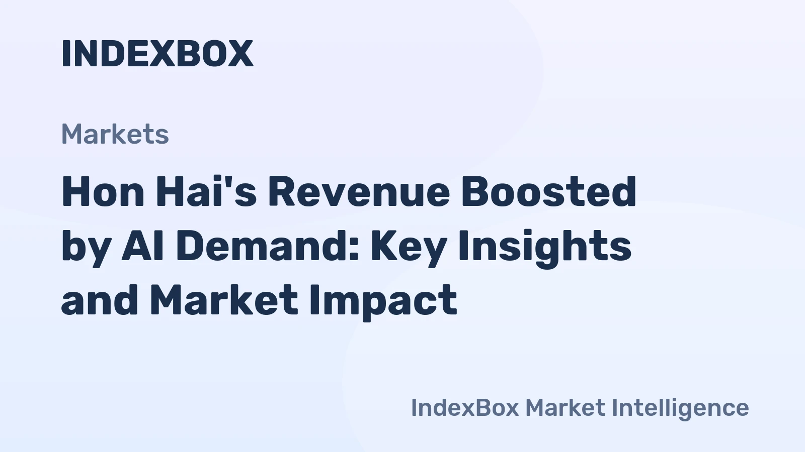 Hon Hai's Revenue Boosted by AI Demand: Key Insights and Market Impact