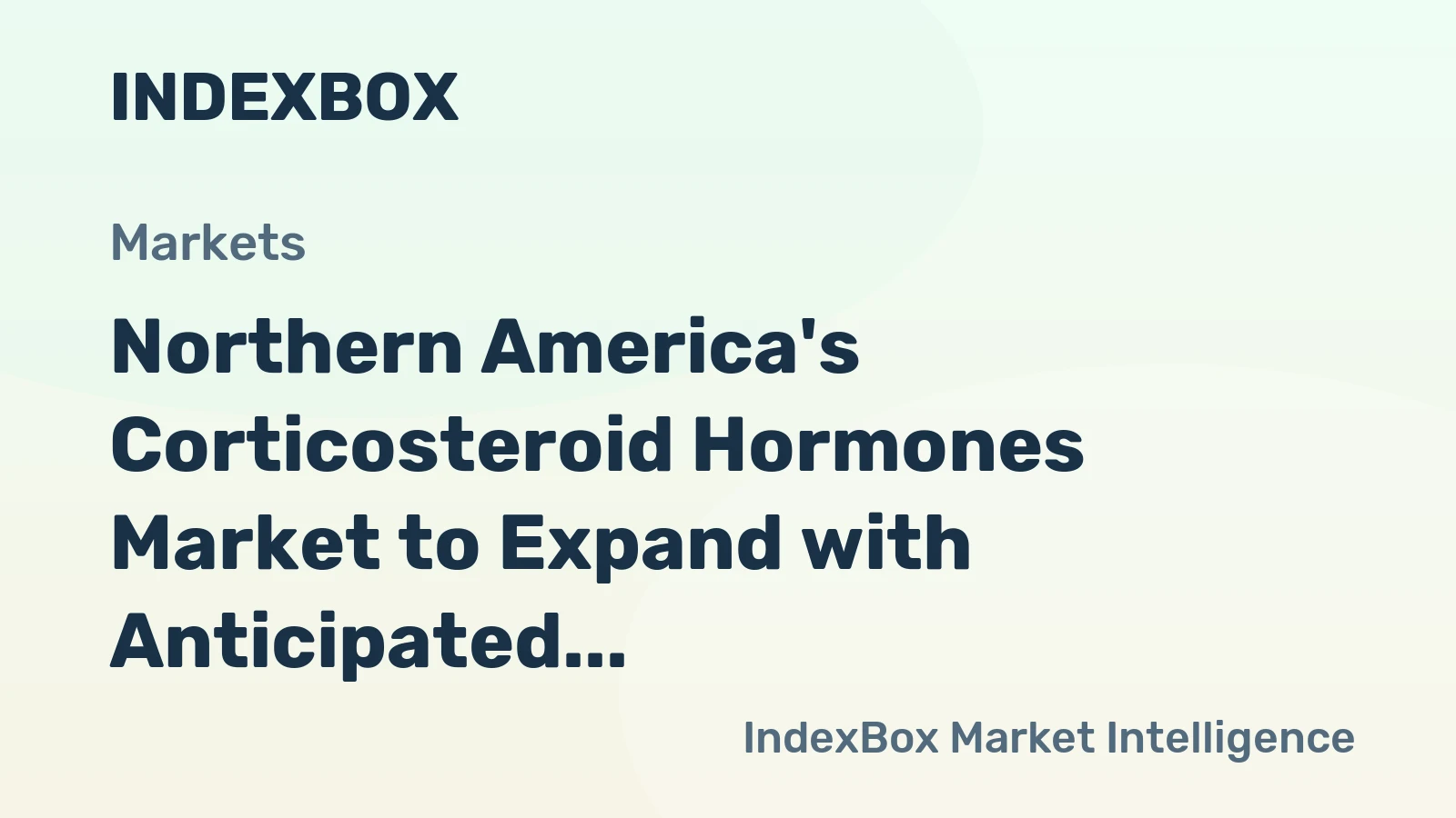 Northern America's Corticosteroid Hormones Market to Expand with Anticipated CAGR of +4.8% Reaching $20.9B by 2035