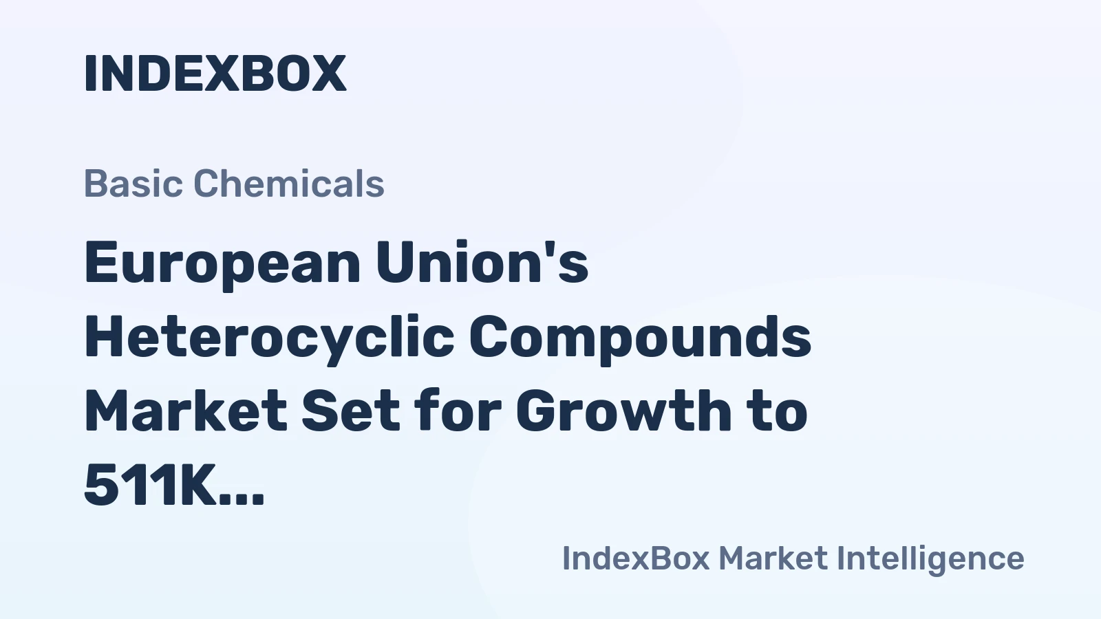 European Union's Heterocyclic Compounds Market Set for Growth to 511K Tons and $40.7B by 2035