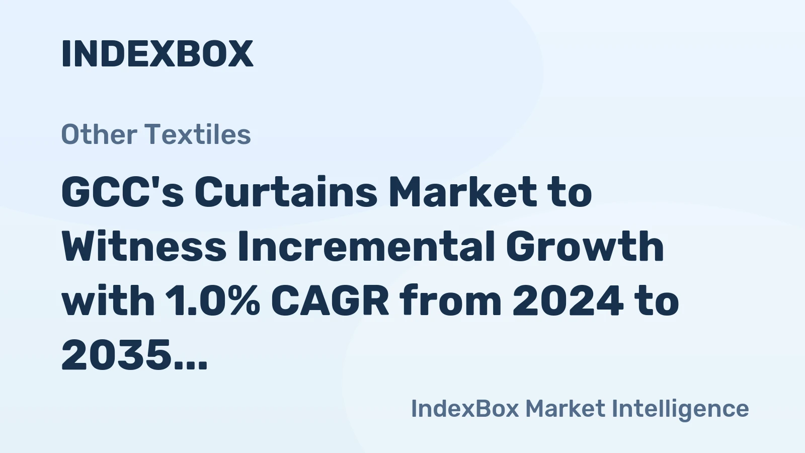 GCC's Curtains Market to Witness Incremental Growth with 1.0% CAGR from 2024 to 2035