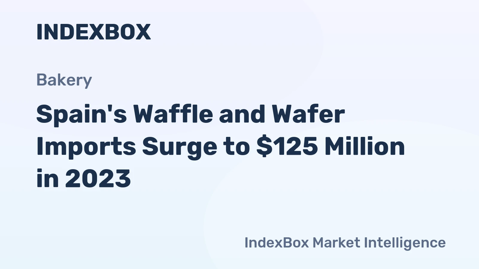 Spain's Waffle and Wafer Imports Surge to $125 Million in 2023