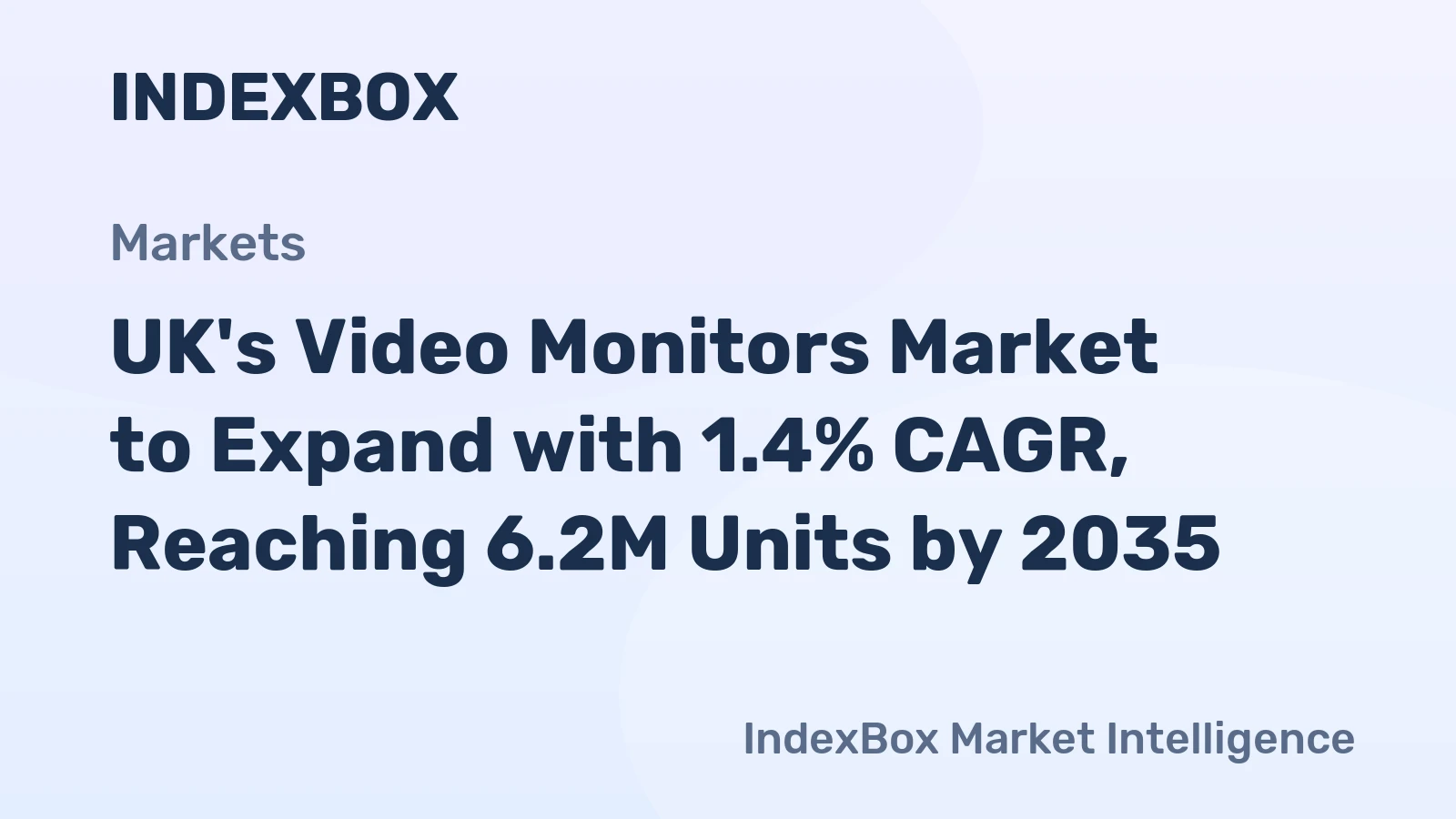 UK's Video Monitors Market to Expand with 1.4% CAGR, Reaching 6.2M Units by 2035