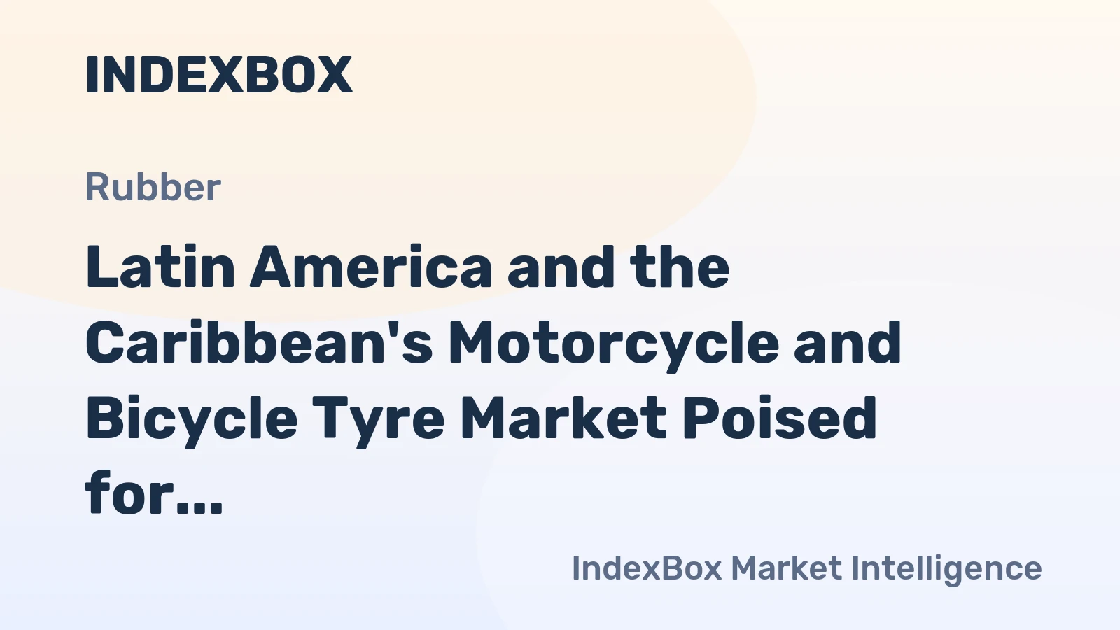 Latin America and the Caribbean's Motorcycle and Bicycle Tyre Market Poised for Steady Growth With a 44% Volume CAGR Through 2035