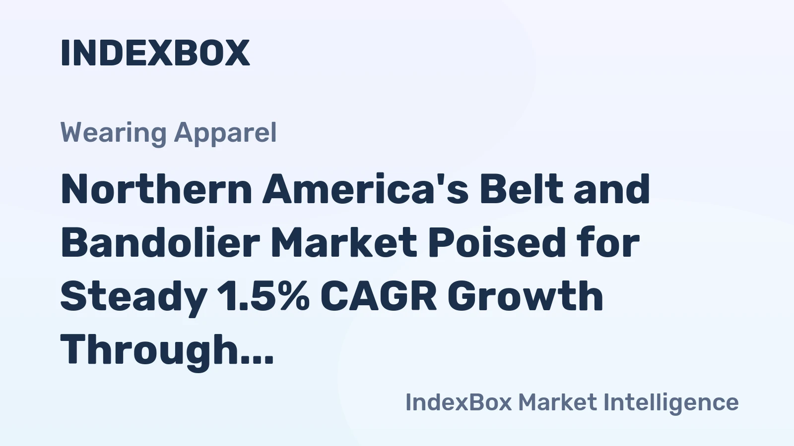 Northern America's Belt and Bandolier Market Poised for Steady 1.5% CAGR Growth Through 2035
