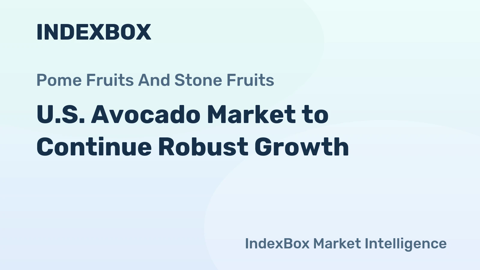 U.S. Avocado Market to Continue Robust Growth