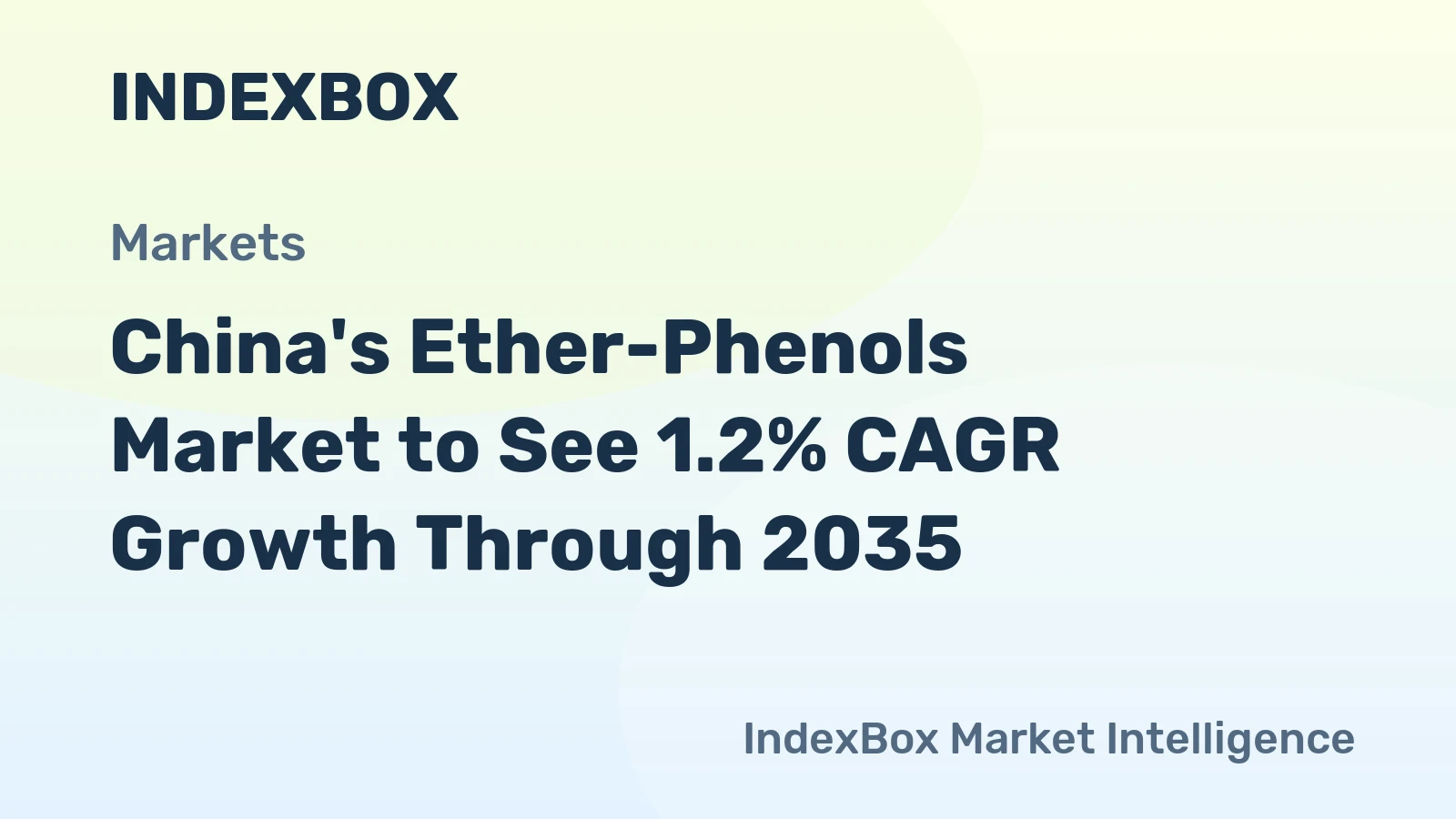 China's Ether-Phenols Market to See 1.2% CAGR Growth Through 2035