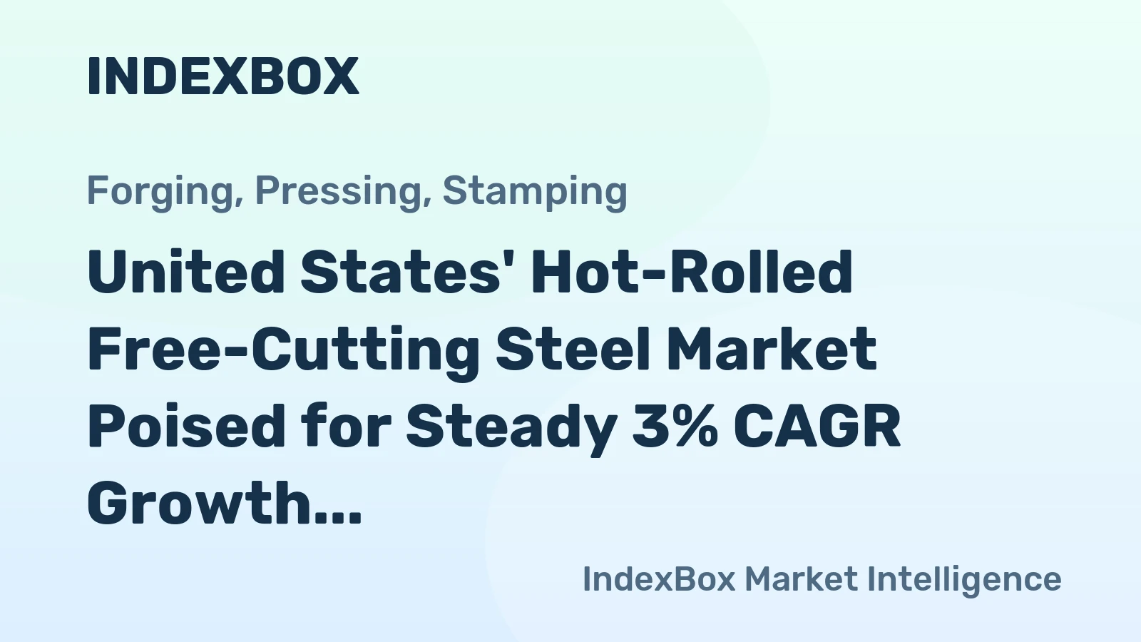 United States' Hot-Rolled Free-Cutting Steel Market Poised for Steady 3% CAGR Growth Through 2035