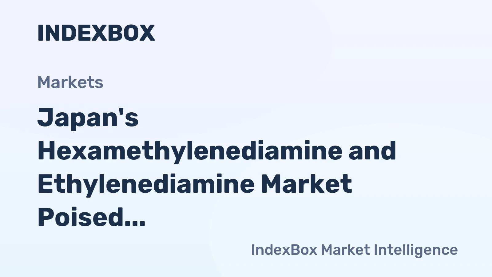 Japan's Hexamethylenediamine and Ethylenediamine Market Poised for Modest 1.8% CAGR Growth