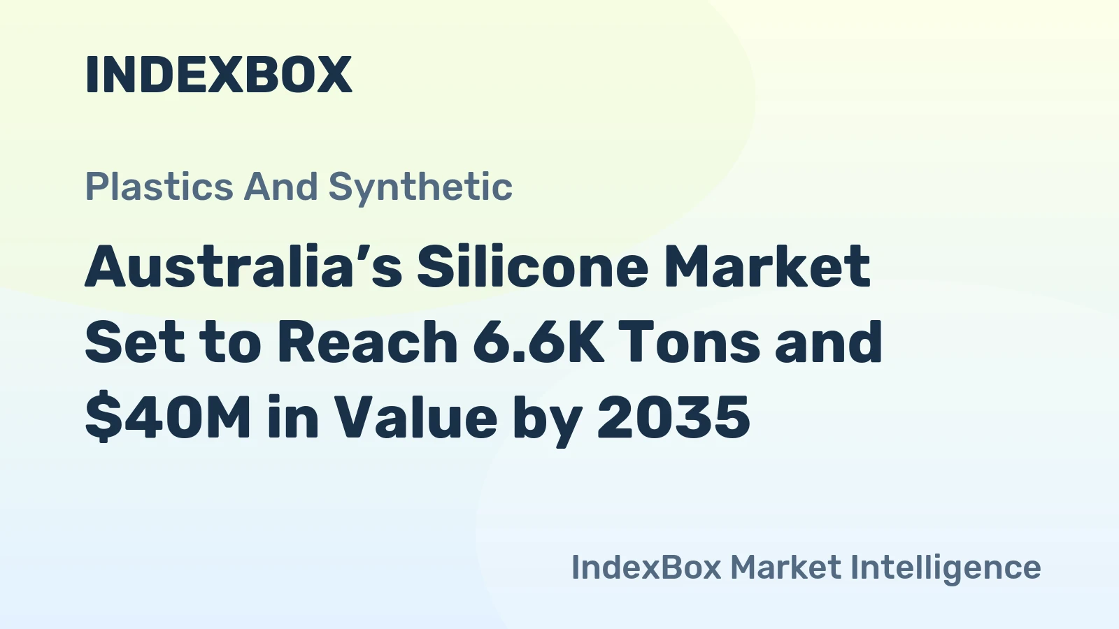 Australia’s Silicone Market Set to Reach 6.6K Tons and $40M in Value by 2035