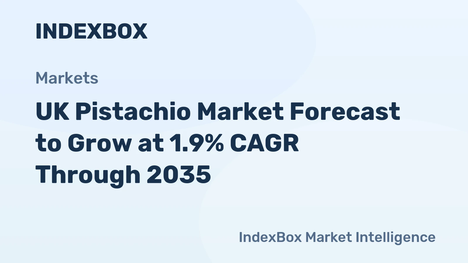 UK Pistachio Market Forecast to Grow at 1.9% CAGR Through 2035