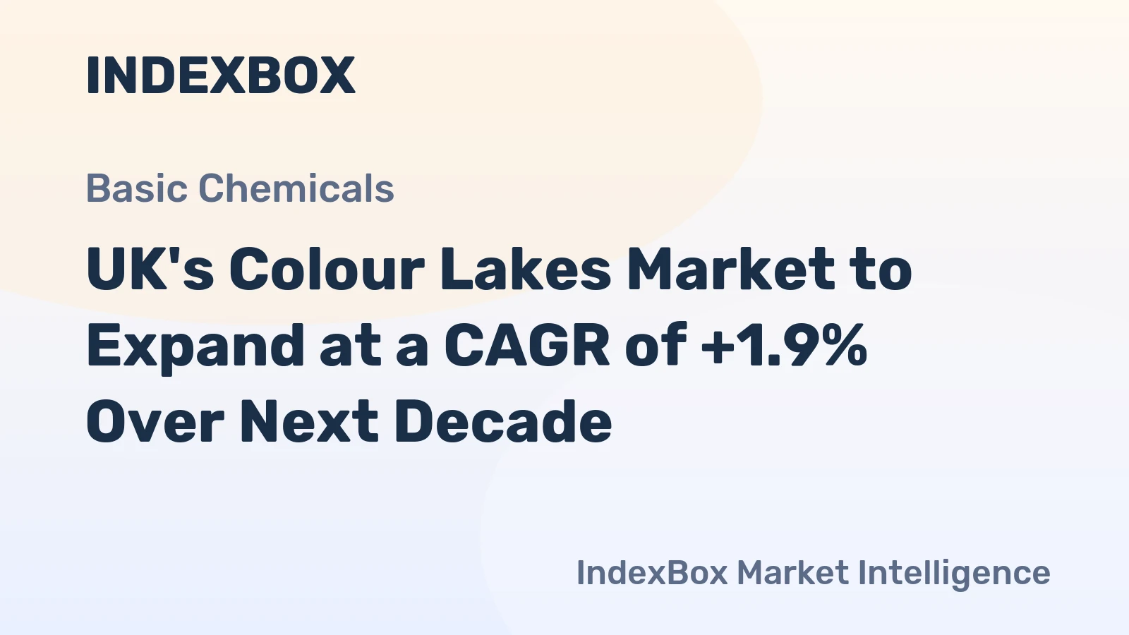 UK's Colour Lakes Market to Expand at a CAGR of +1.9% Over Next Decade
