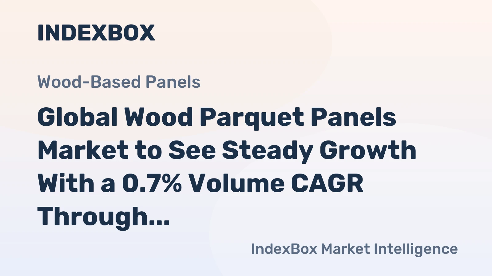 Global Wood Parquet Panels Market to See Steady Growth With a 0.7% Volume CAGR Through 2035