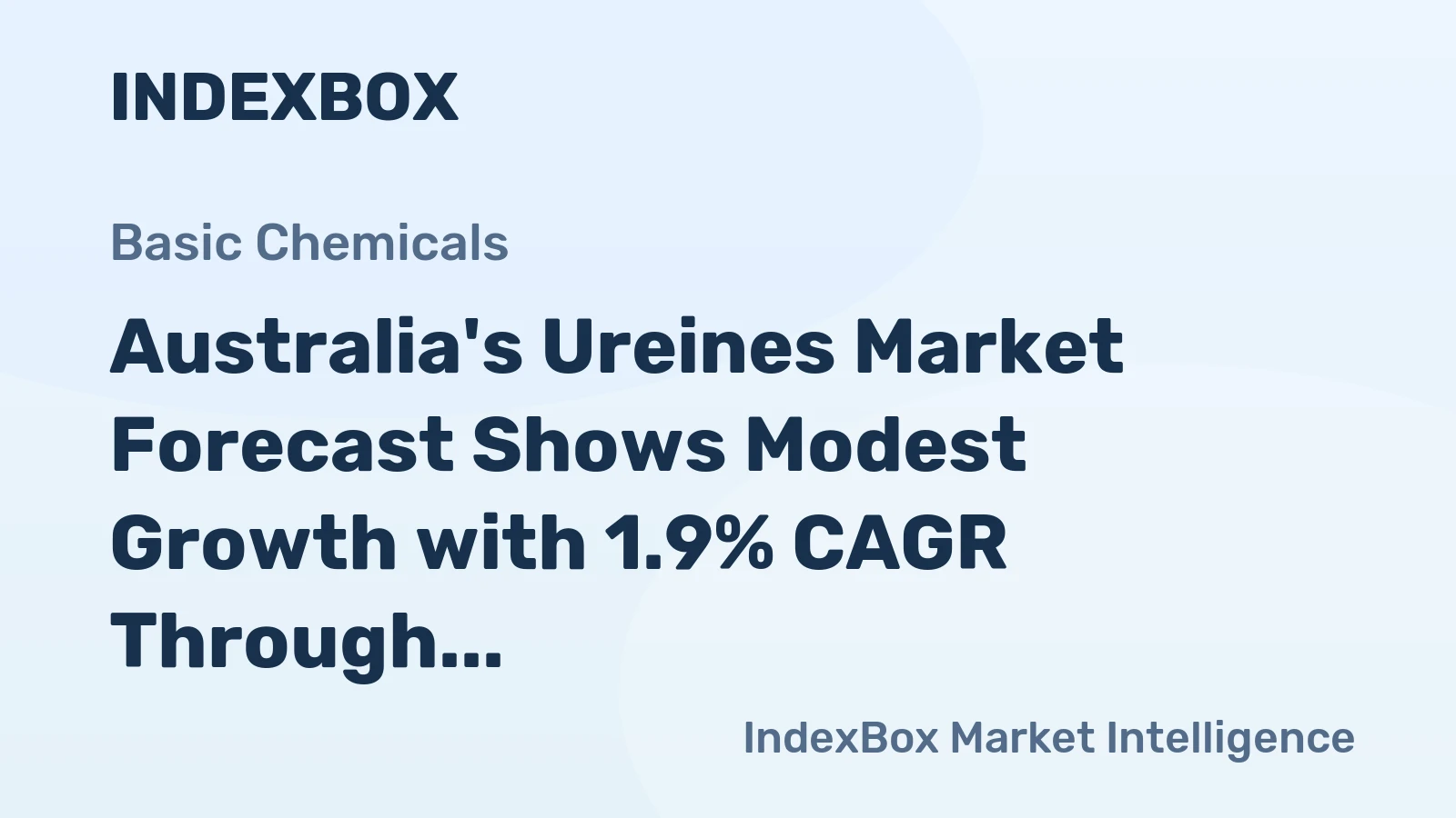 Australia's Ureines Market Forecast Shows Modest Growth with 1.9% CAGR Through 2035