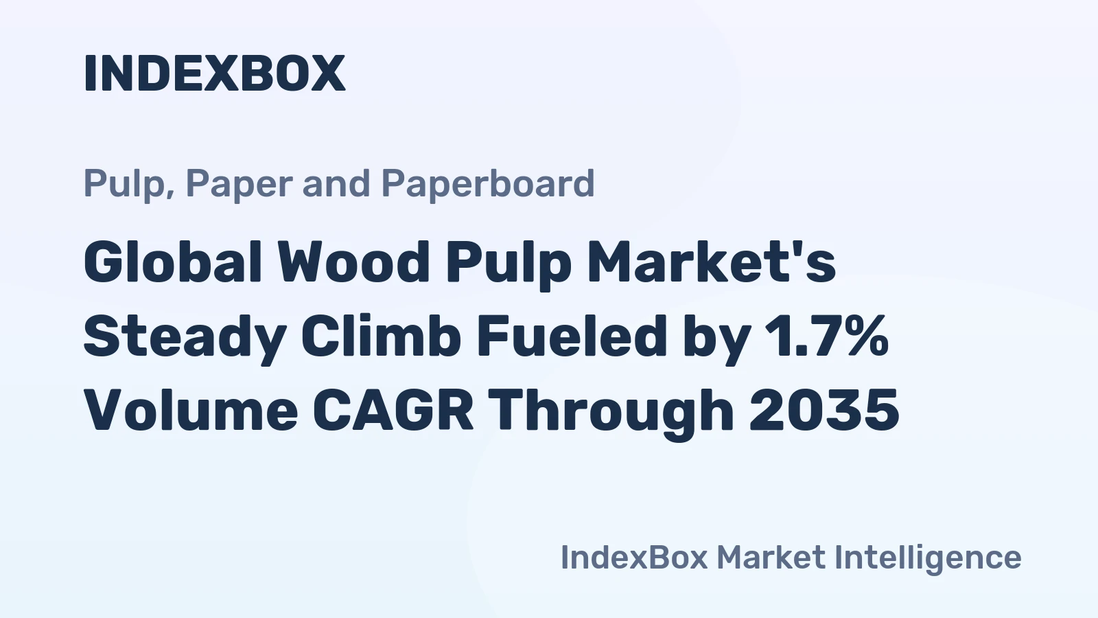 Global Wood Pulp Market's Steady Climb Fueled by 1.7% Volume CAGR Through 2035