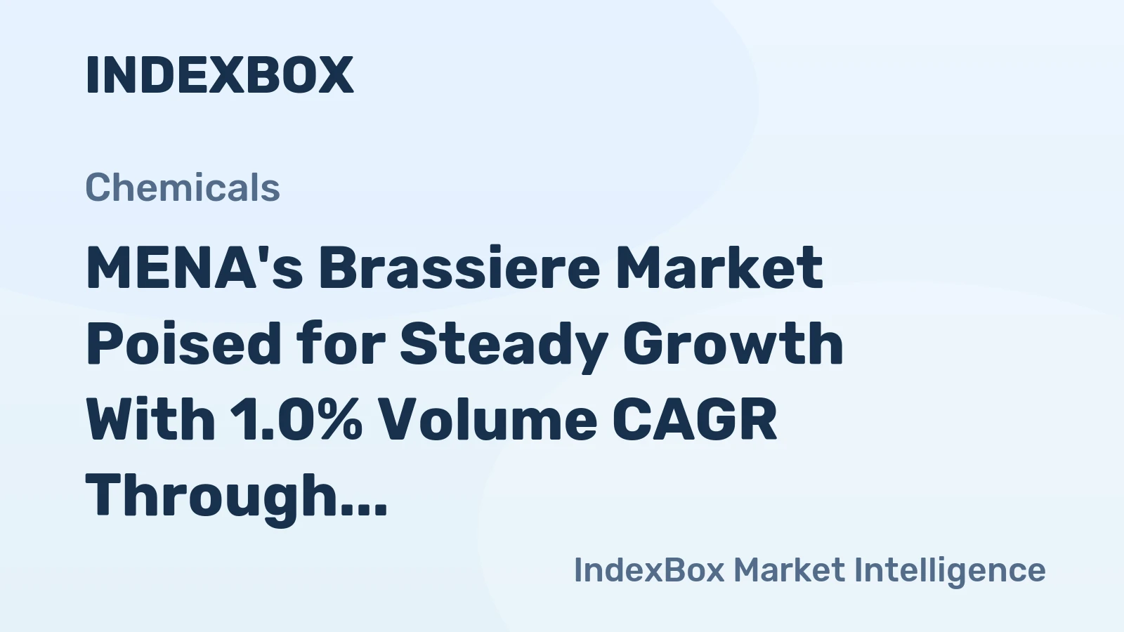 MENA's Brassiere Market Poised for Steady Growth With 1.0% Volume CAGR Through 2035