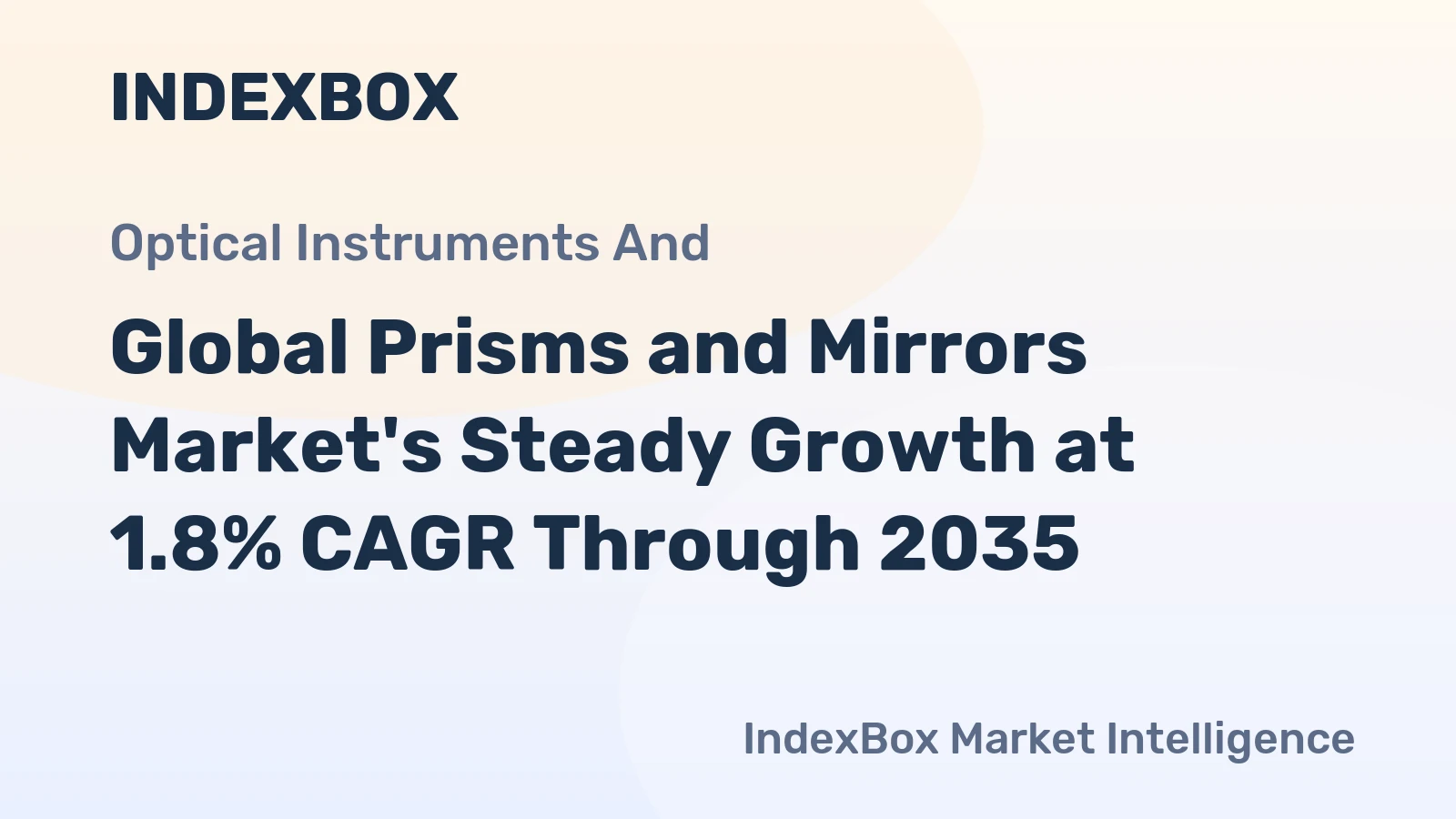 Global Prisms and Mirrors Market's Steady Growth at 1.8% CAGR Through 2035