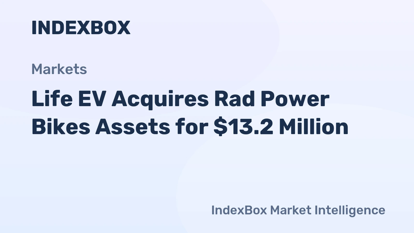 Life EV Acquires Rad Power Bikes Assets for $13.2 Million