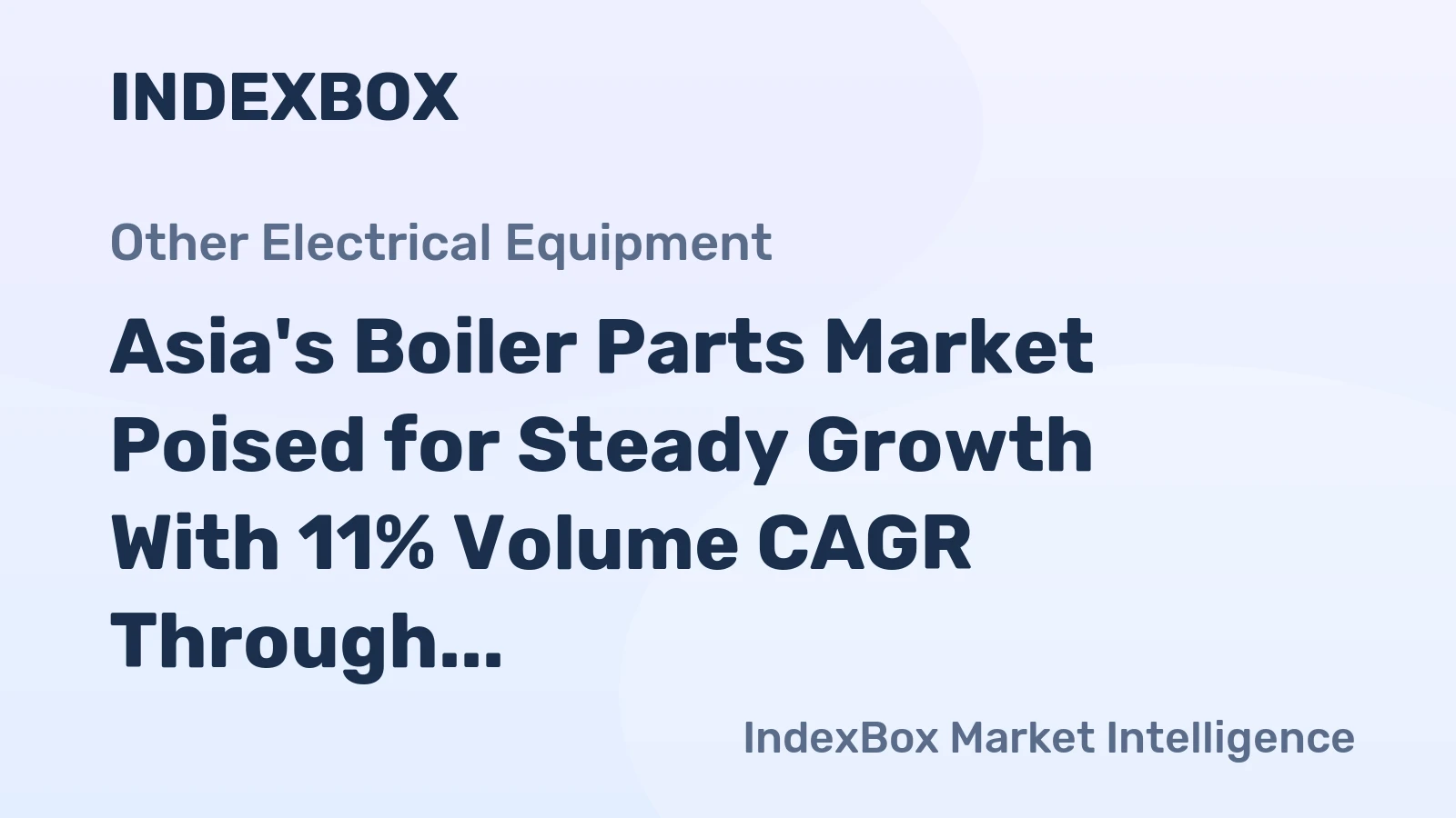Asia's Boiler Parts Market Poised for Steady Growth With 11% Volume CAGR Through 2035