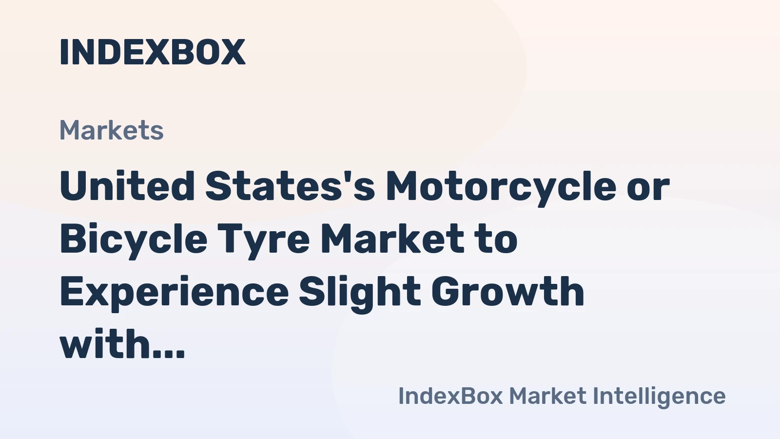 United States's Motorcycle or Bicycle Tyre Market to Experience Slight Growth with CAGR of +0.4% by 2035