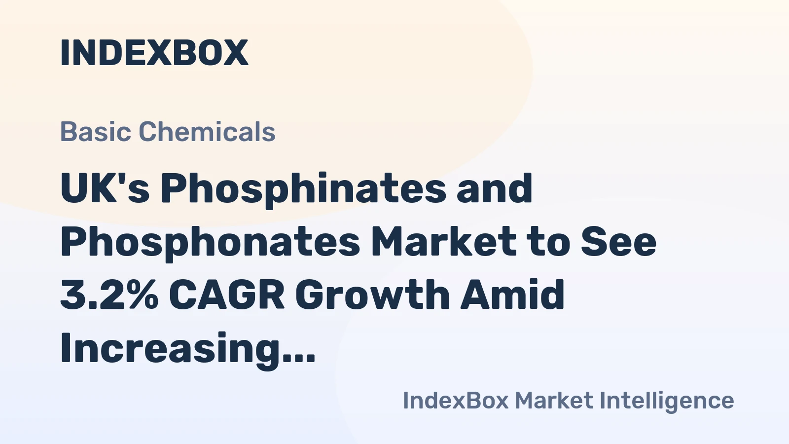UK's Phosphinates and Phosphonates Market to See 3.2% CAGR Growth Amid Increasing Demand