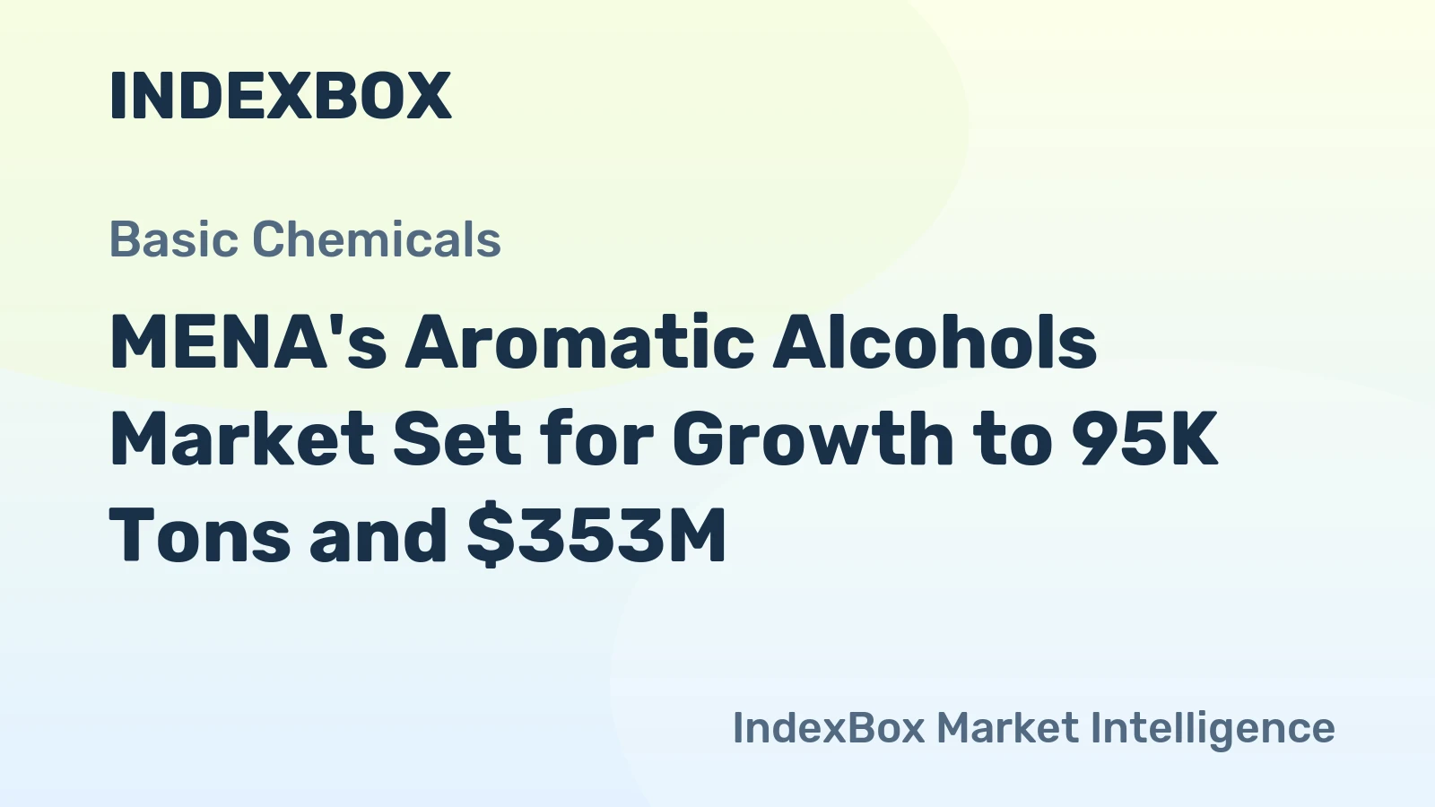 MENA's Aromatic Alcohols Market Set for Growth to 95K Tons and $353M