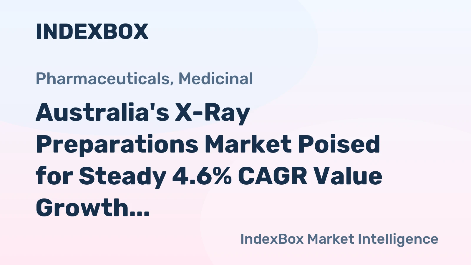 Australia's X-Ray Preparations Market Poised for Steady 4.6% CAGR Value Growth Through 2035